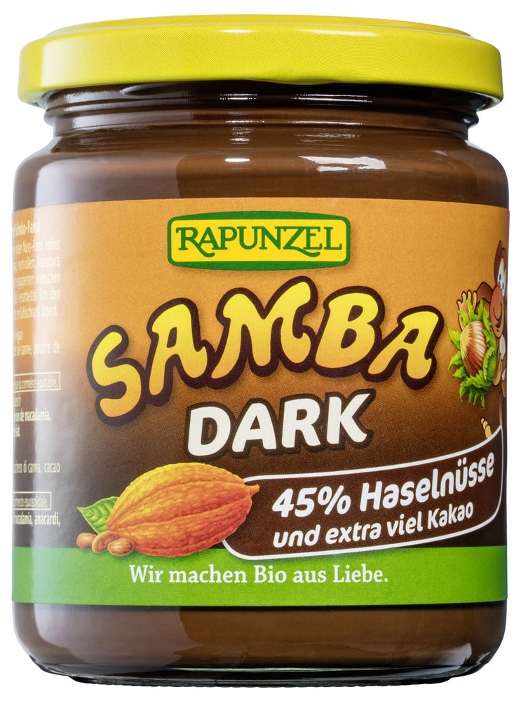 Samba Dark dark nut nougat cream bio (250g)